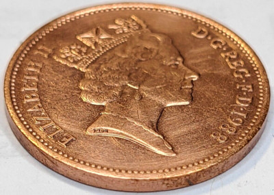 1988 United Kingdom 2 New Pence Great Britain Coin KM# 936 US SELLER | eBay