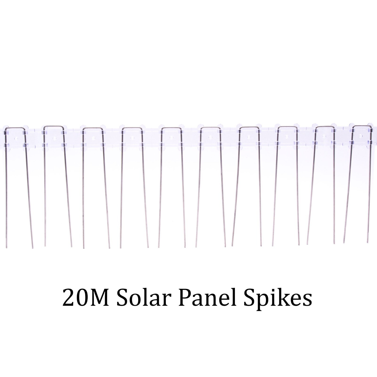 Solar Panel Pigeon Bird Guard Stainless Steel Spikes 5m to 25m 160mm ...