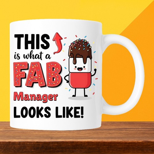 This Is What A Fab Manager Looks Like Mug – Funny Manager Gift, Cute ...