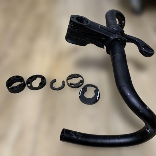 FSA aluminum handle + SMR stem (90mm, -6) + Garmin mount | eBay