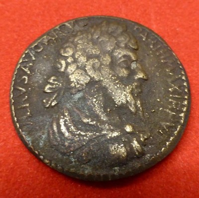 Antike römisches Reich 27 v. Chr. Münze Token Lvervsavgarm Parthmaxirp ...