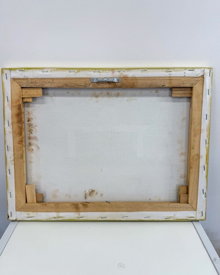 Janet Hill Studio “French Bread” Signed Painting 12” x 16” Country ...