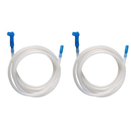 2 PCS Brake Line Hose for Bleeding Clear Bleeder Automotive Fluid Kit ...