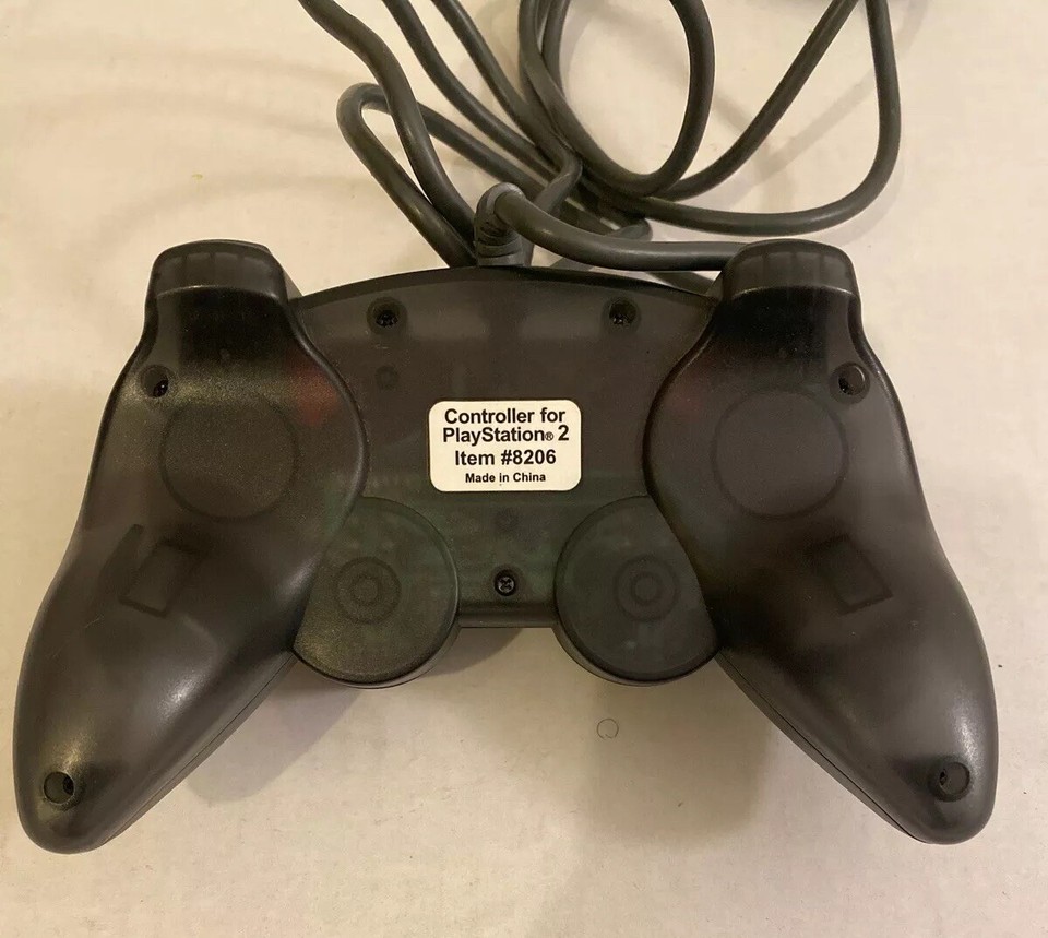 Mad Catz Dual Force 2 Pro Playstation 2 PS2 Controller Gray | eBay