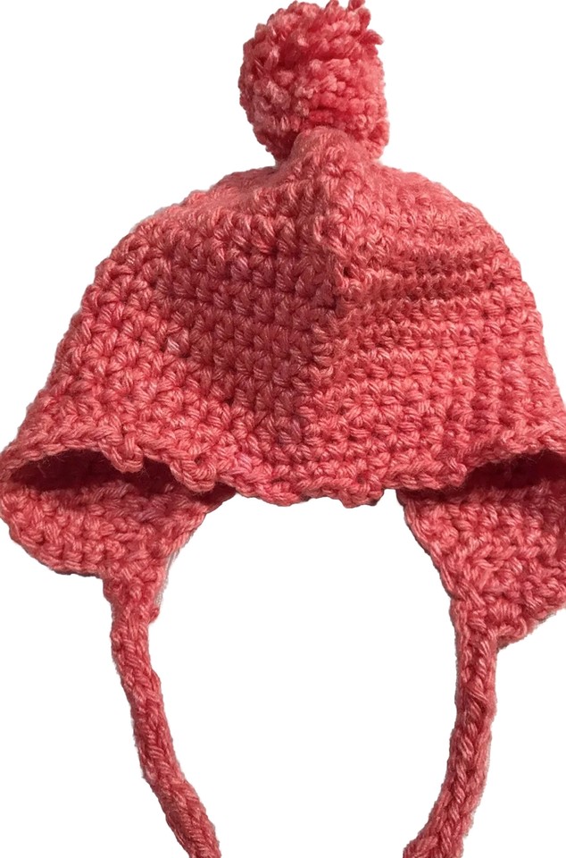 New Born Baby Knitted Coral Very Soft Crib Blanket and Bonnet Hat ...