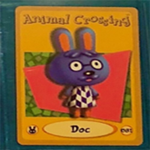 Animal Crossing Gamecube E Reader Card - 081 Doc | eBay
