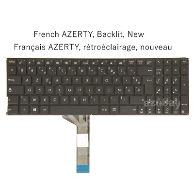 French Keyboard for Asus R516LX V502L V502LB V502LX V505L V505LB V505LX ...
