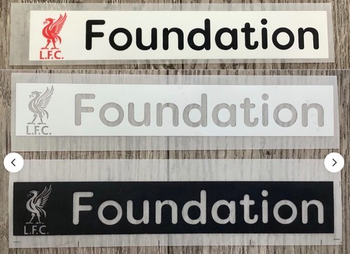 2023-24 Champions League L.F.C.Foundation Back Sponsor Patch Soccer ...