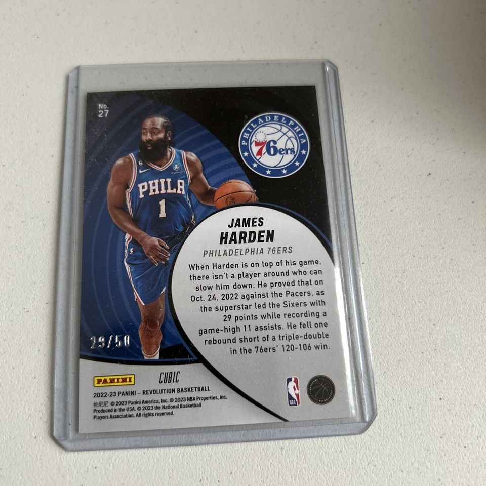 22-23 Revolution James Harden Vortex Cubic 29/50 | eBay