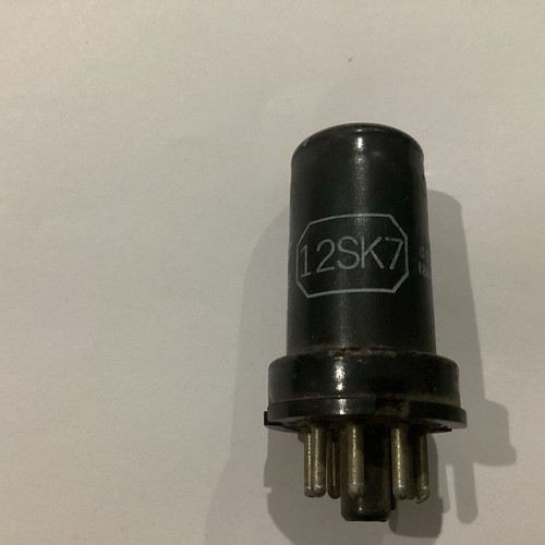 G.E. General Electric 12SK7 Metal Case Vacuum Tube Vintage | eBay