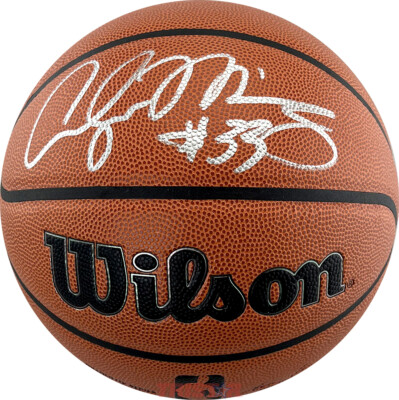 Alonzo Mourning Signed Autographed Wilson NBA Indoor/Outdoor Basketball ...