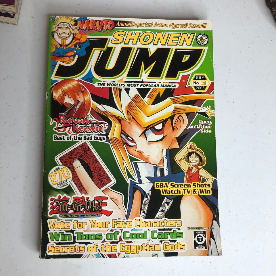 SHONEN JUMP MAGAZINES ANIME MANGA COMIC YEARS 2005 TO 2007 = SELECT ...