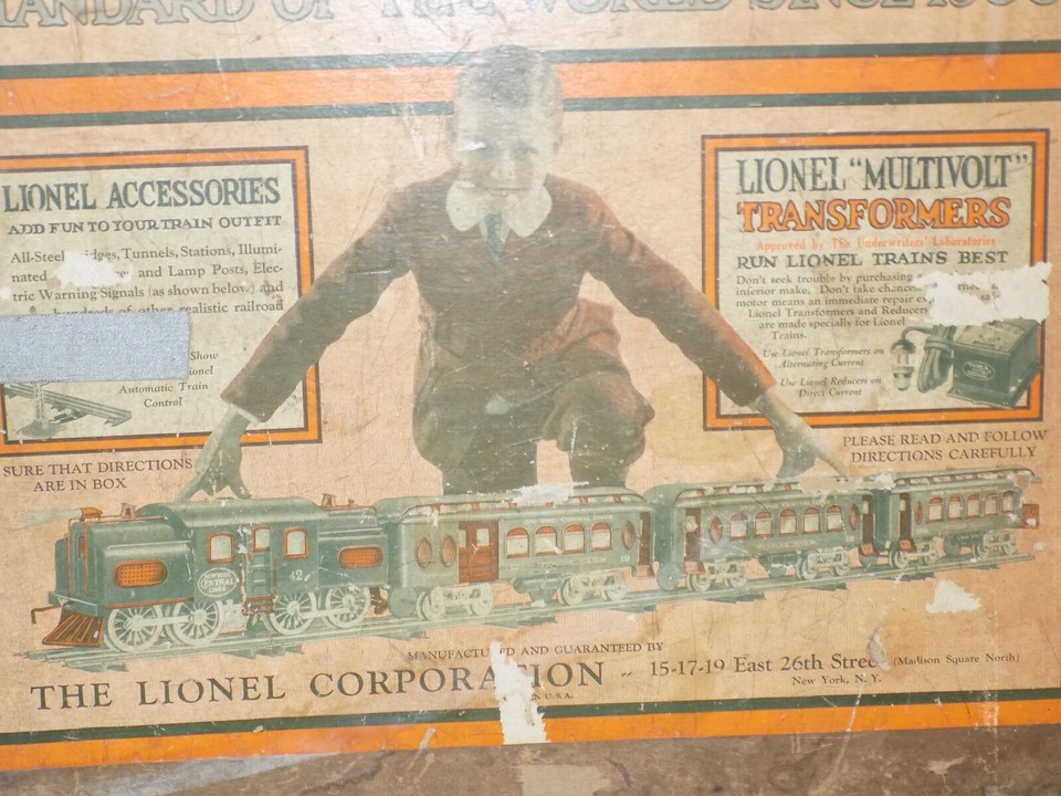 Vintage Lionel Electric Trains Empty Box | eBay