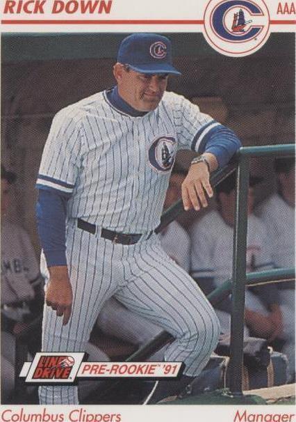 1991 Line Drive Pre-Rookie - AAA Rick Down #124 (RC) for sale online | eBay
