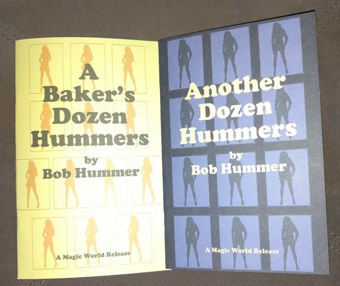 25 Hummers by Bob Hummer (Two Book Lot of Mentalism, Impromptu Magic ...