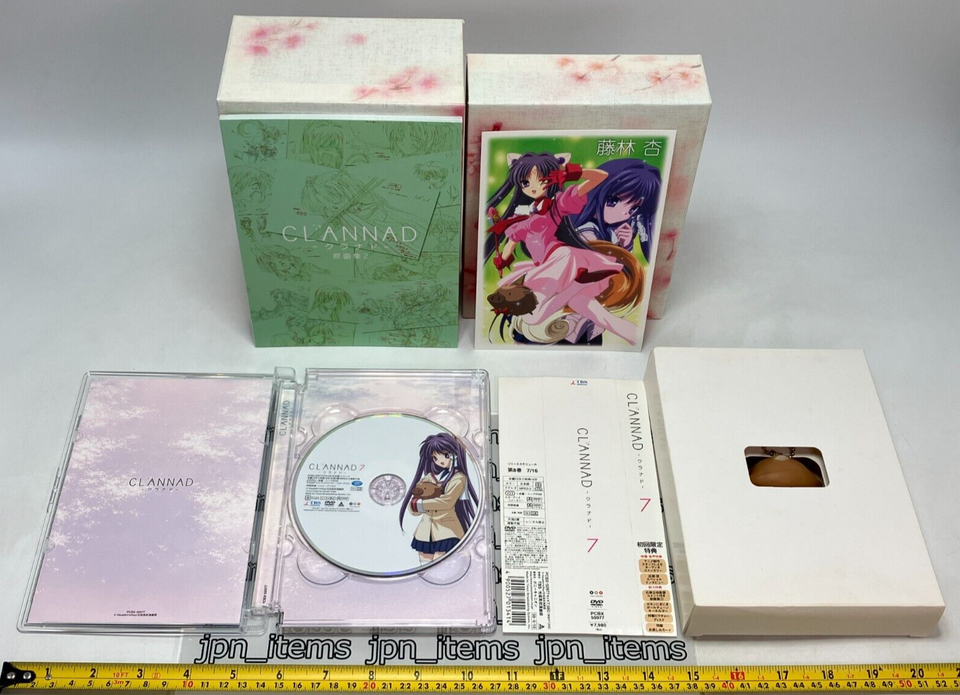 CLANNAD DVD Vol.1-8 Complete Box Set All First Limited Benefits ...