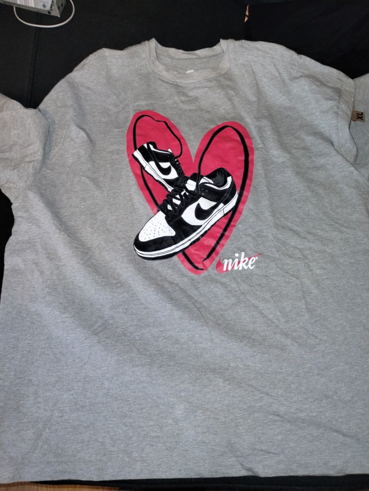 Nike Panda Dunk T-shirt Size XL(Oversized Fit) | eBay