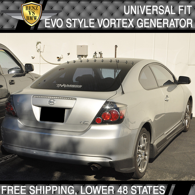 Universal Roof Air Vortex Generator Diffuser VG EVO Style 10 Pcs CF ...