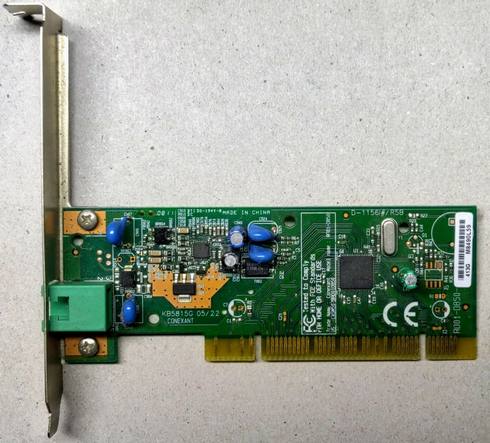 Conexant HP Fax Modem RD01-D850 | eBay