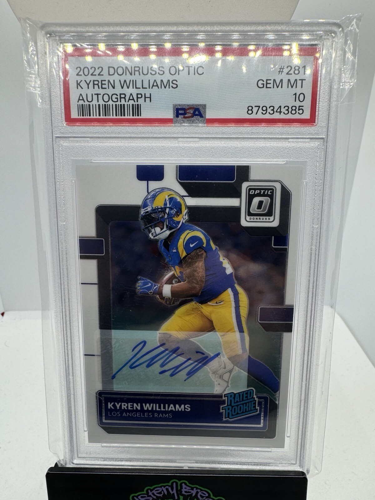 2022 Kyren Williams Rated Rookie Auto /150 PSA 10 Donruss Optic RC 🔥🔥🔥 ...