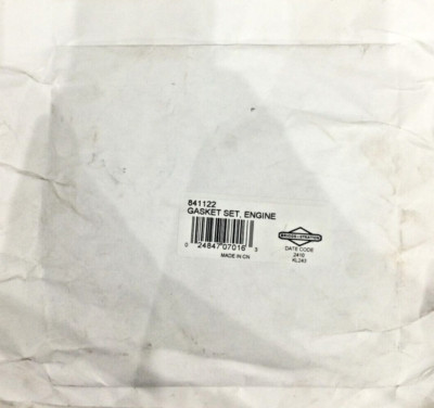GENUINE OEM BRIGGS & STRATTON GASKET SET, ENGINE / 841122 | eBay