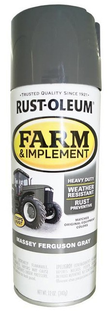 Spray Paint Massey Ferguson Gray Grey Tractor Loader Machine #280133 ...