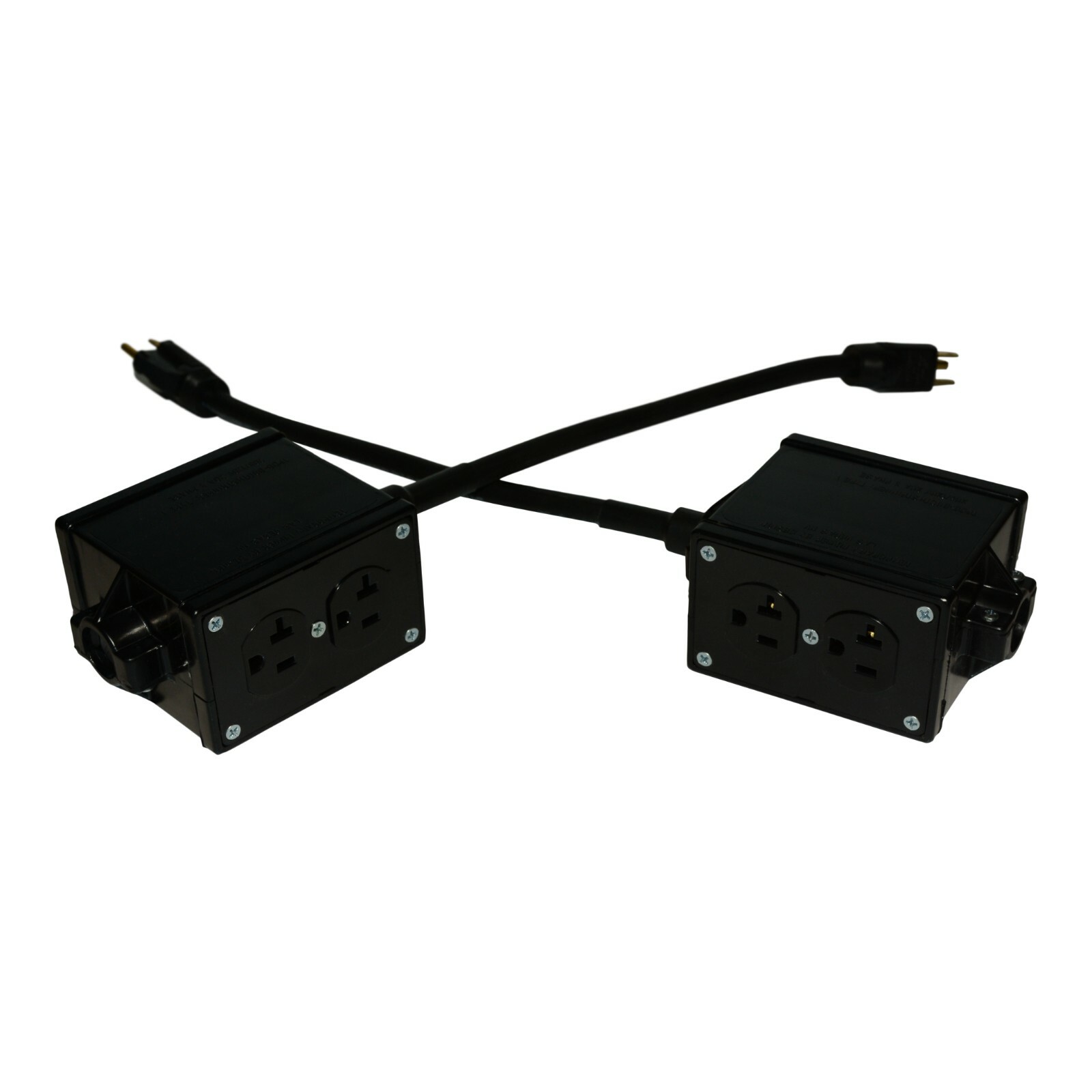 NEW Quad Duplex Receptacle 15A Stringer Box Power / Electrical ...