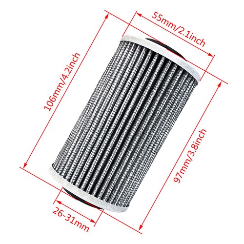 420956744 Oil Filter W/O-rings For Sea-Doo BRP 130hp 300hp GTI RXT RXP ...