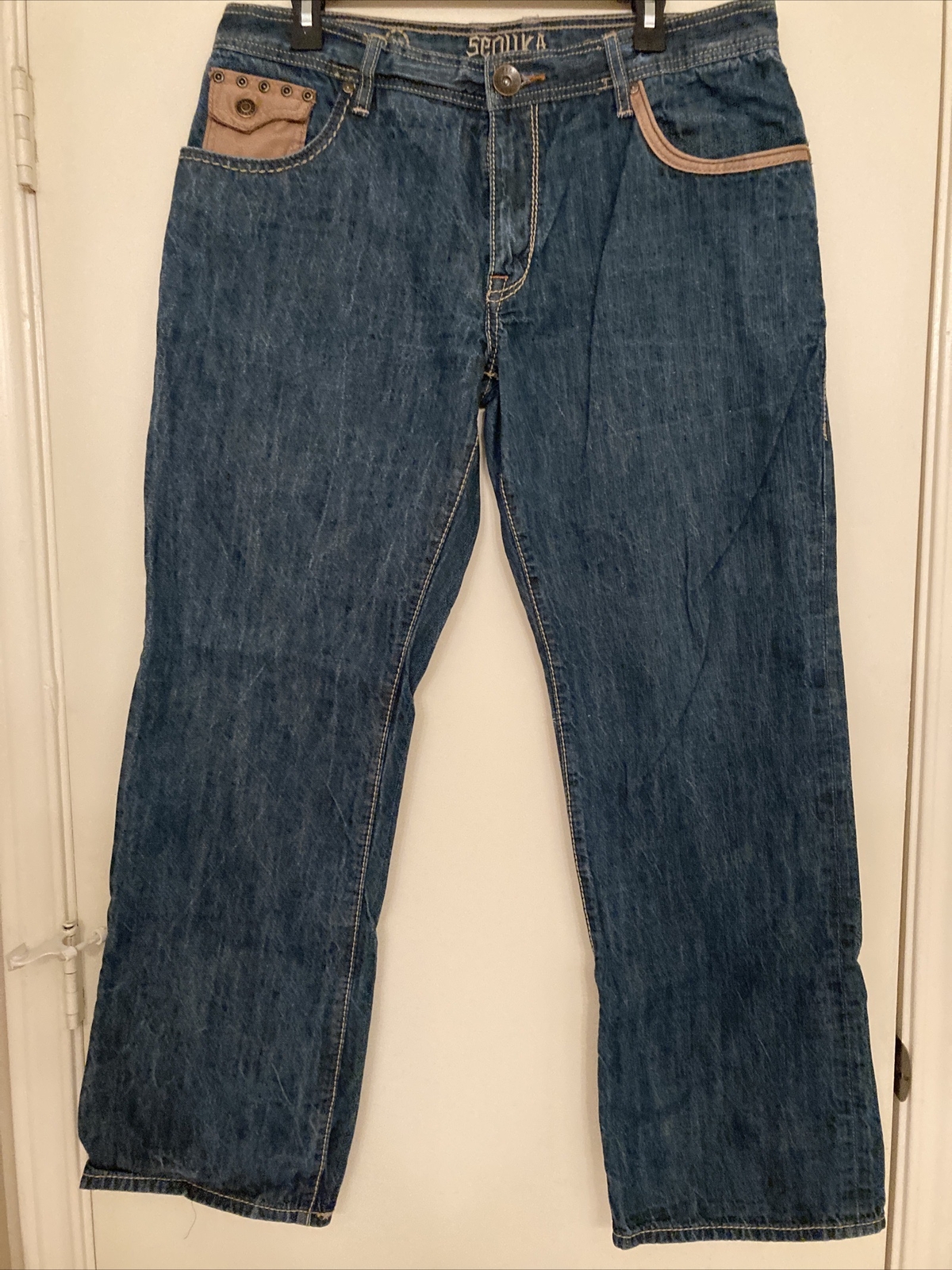 Seduka by Joe Dahan Mens Designer Jeans Sz 38 - Gem