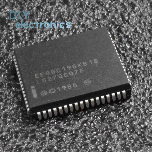 1PCS EE80C196KB16 96KB1 PLCC-68 COMMERCIAL/EX PRESS CHMOS ...