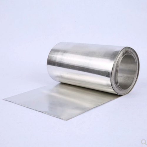 Sn≥99.99% High Purity Metal Tin Foil Tin Strip Tin Plate Sheet , 0.03 ...