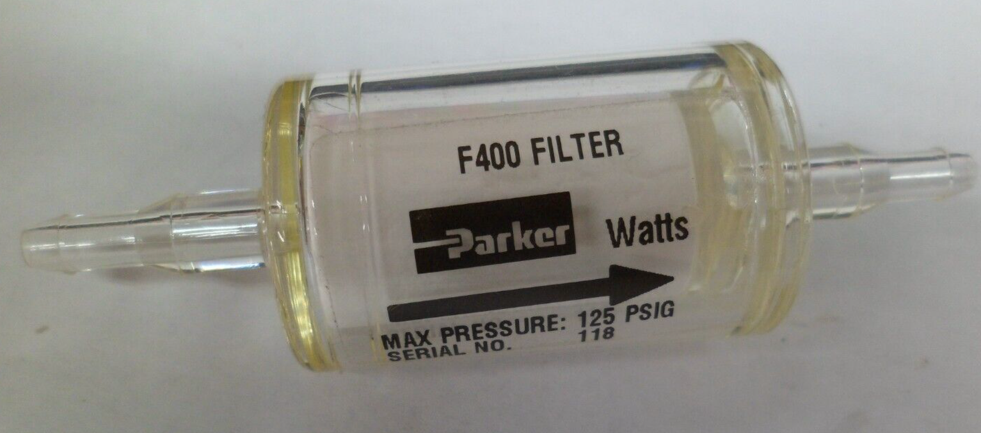 Parker F400 Inline Filter Max Pressure 125psig | eBay