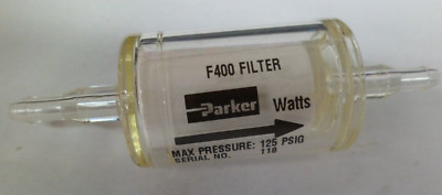 Parker F400 Inline Filter Max Pressure 125psig | eBay