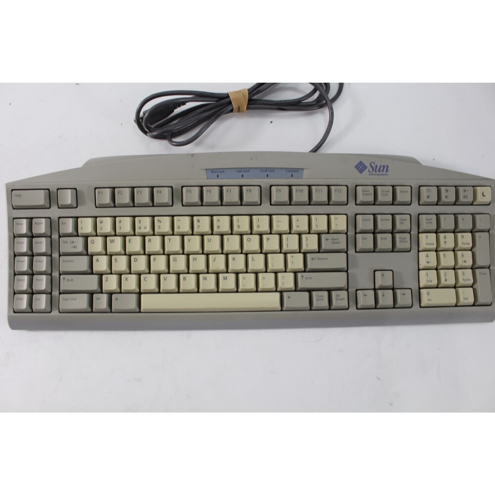 Sun Microsystems Type 6 UNIX Style 3201273-01 USB Keyboard No Mouse for ...