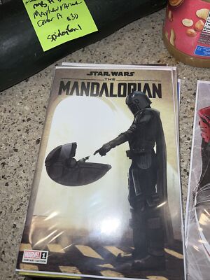 Star Wars The Mandalorian #1 2022. Mike Mayhew Exclusive Trade Sweet ...