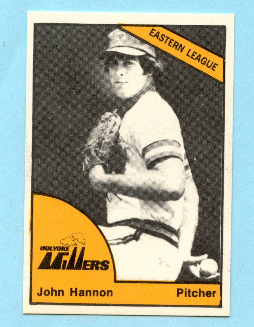 1977 TCMA Minor League Holyoke Millers - John Hannon - Box 162 | eBay