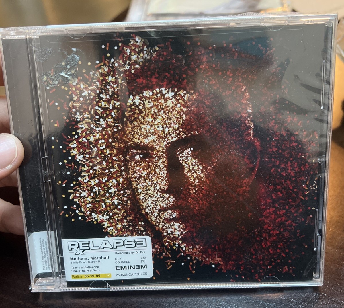 Eminem Relapse Album Cover Poster Eminem Relapse Album Cover Art