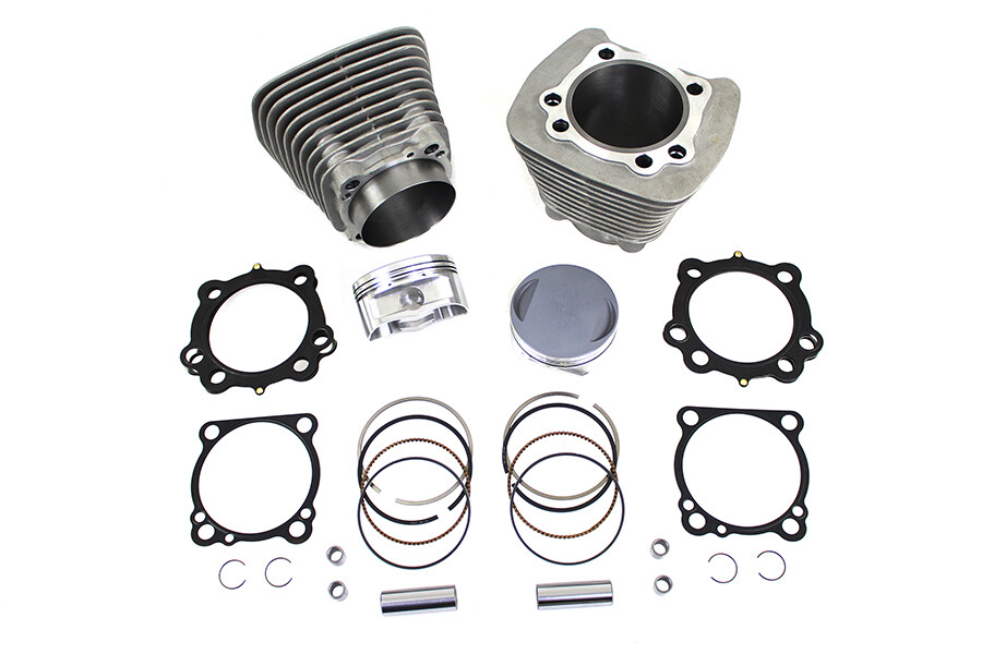 1270cc Cylinder and Piston Conversion Kit Silver fits Harley Davidson ...