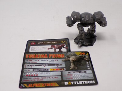 BATTLETECH Turkina Assault Mech CLAN KICKSTARTER CLAN WAVE 2 | eBay