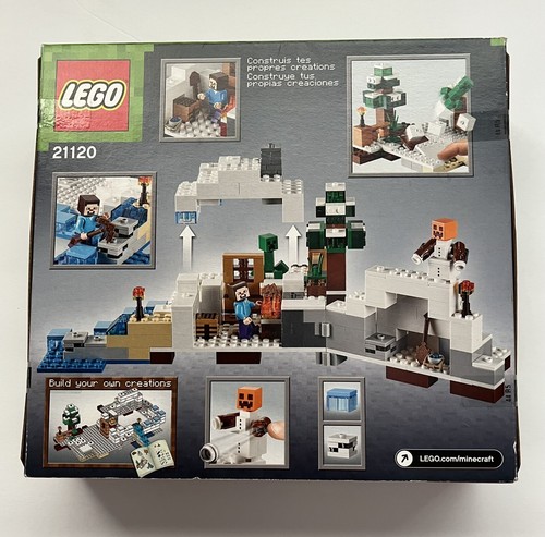 LEGO Minecraft: The Snow Hideout (21120) for sale online | eBay