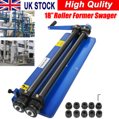 18" Swager Rotary Metal Sheet Tool Bead Roller Rotary Swaging Former ...