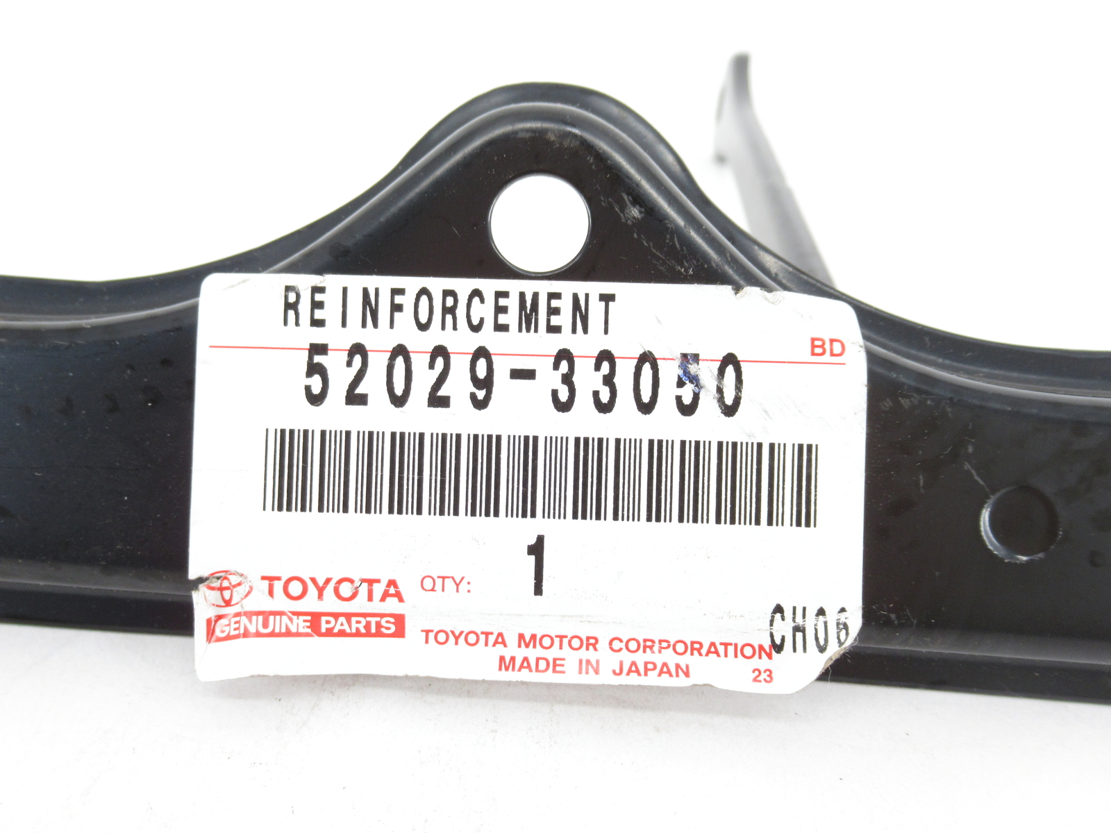Genuine Toyota 52029-33050 Upper Front Bumper Reinforcement Sub Assy 97 ...