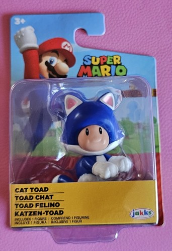Super Mario Action Figure / Cat Toad / jakks Pacific / Nintendo | eBay ...