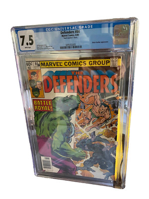 Defenders #84, CGC 7.5 VF-, Mark Jewelers Insert; Wakanda Forever | eBay