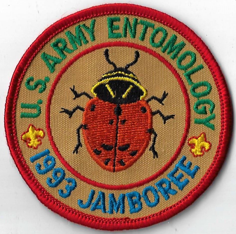 1993 Jamboree U.S. Army Entomology RED Bdr. [WM-279] | eBay