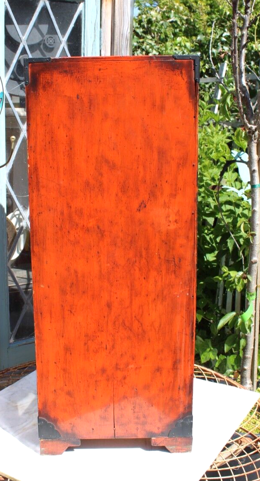 Antique Japanese Edo Era Early 1800's Gyosho Bako Peddler's Tansu Chest ...
