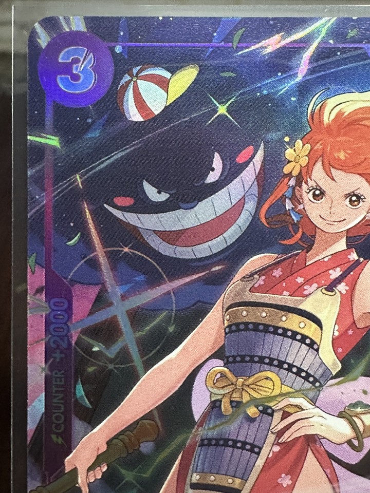 One Piece TCG - Purple Nami (Gengar Nami) OP09-070 Alt Art | eBay UK