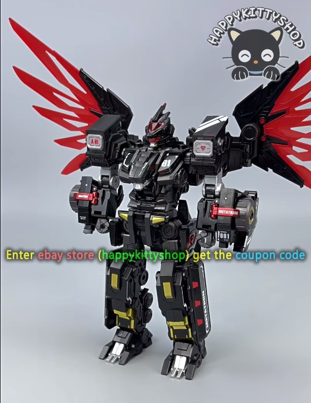 Quantum Heroes Dinoster Guardians Metatron Alpha Transformer Robot ...