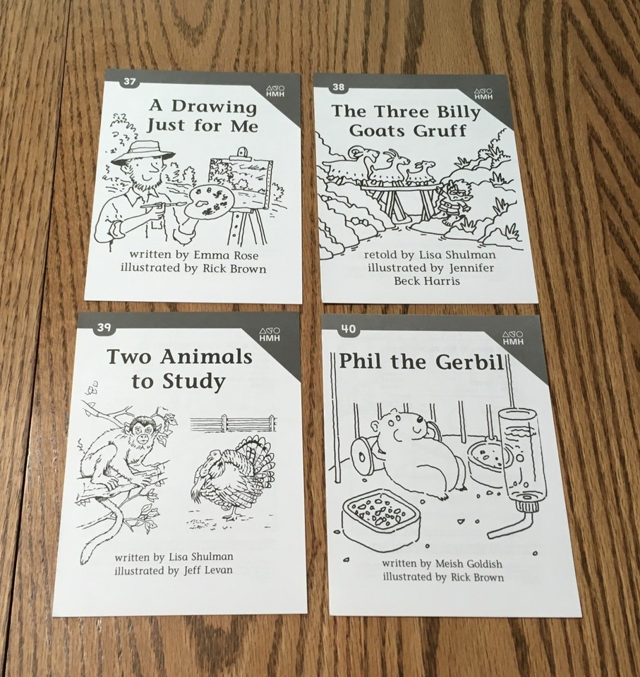 HMH SAXON PHONICS & SPELLING 1ST GRADE DECODABLE TAKE HOME READERS 1 ...