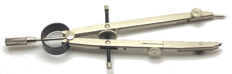 Vintage Pickett 401N Drafting Compass Tool Made in Germany Lightly Used ...